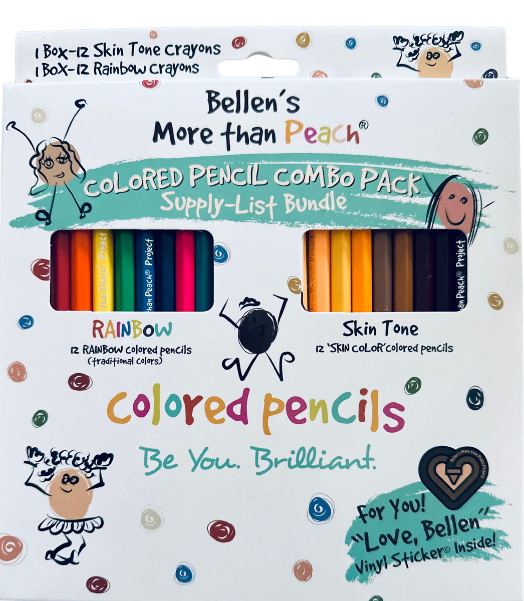 More than Peach® Colored Pencils (Mega Box)- Rainbow (Traditional)